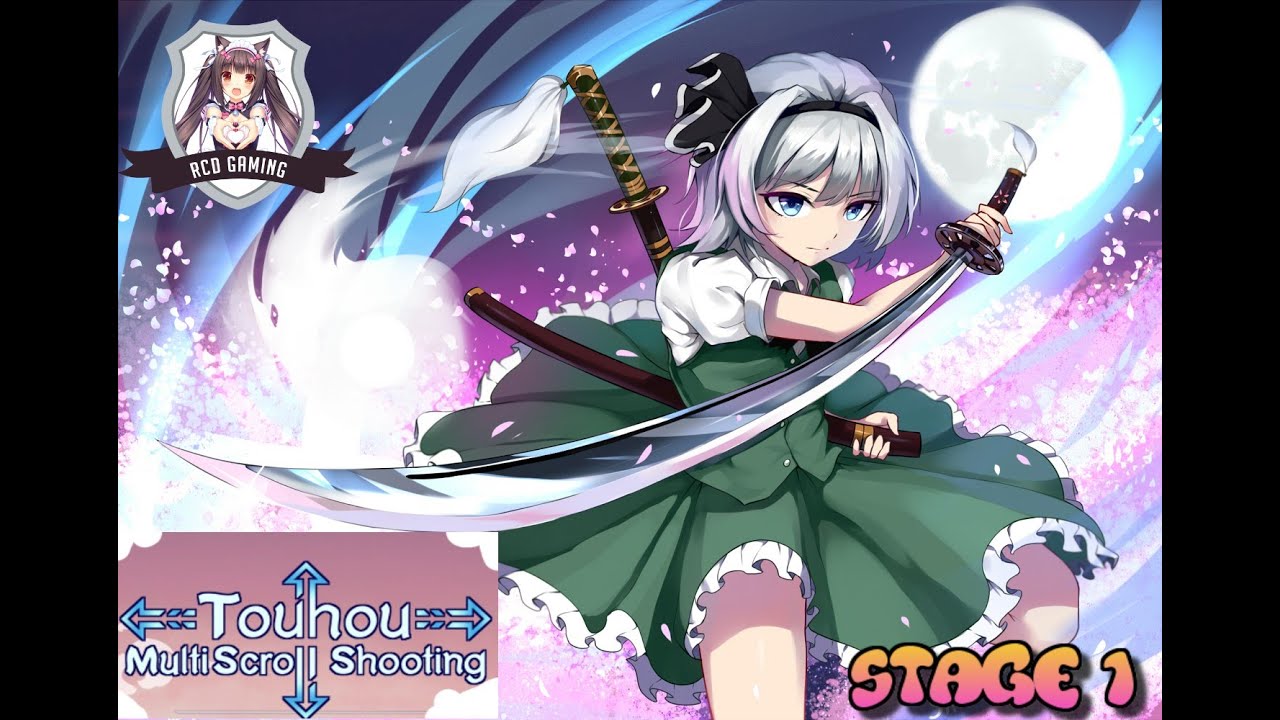 Touhou Multi Scroll Shooting |Stage 1| - YouTube