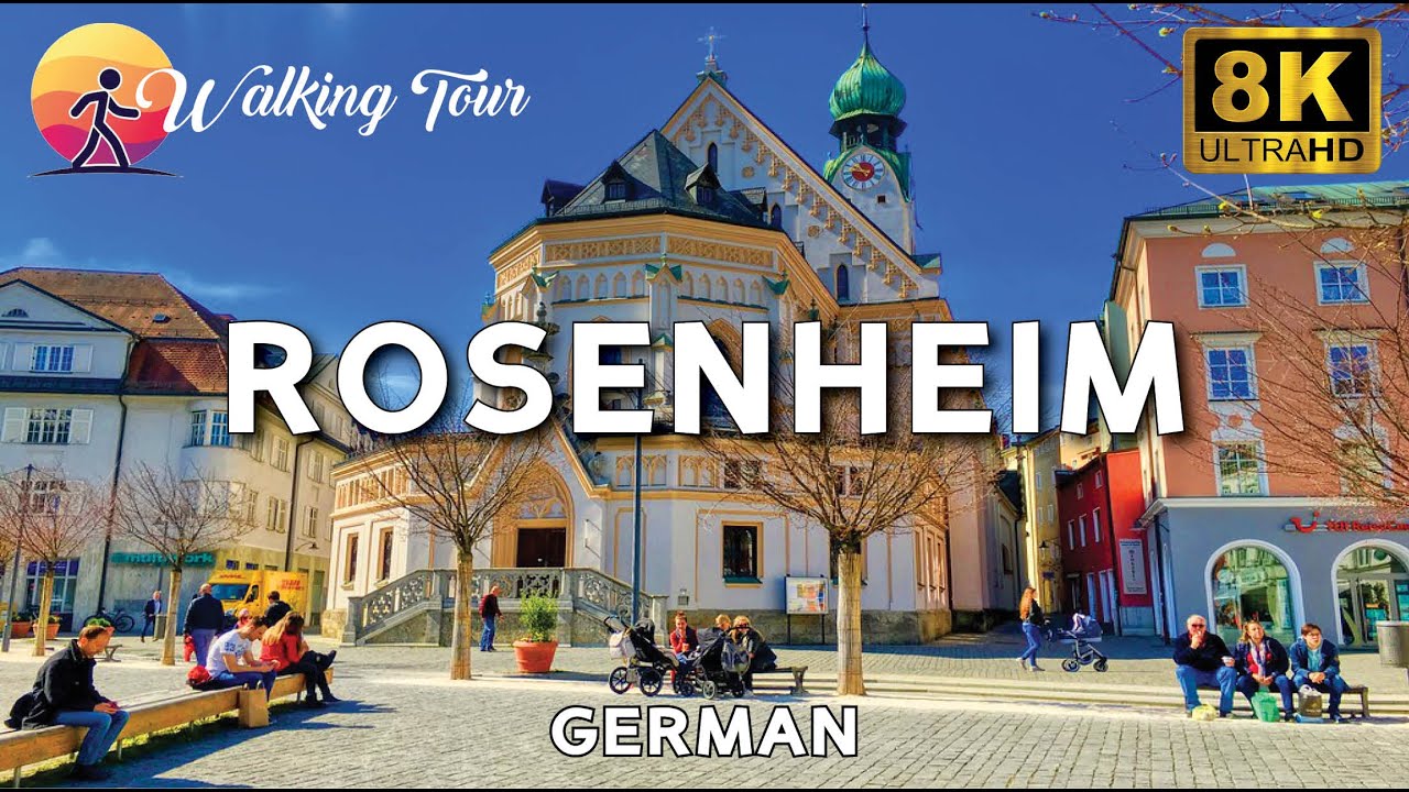 Unseen Rosenheim / Germany 🇩🇪 | A Walking Tour of Hidden Spots | Travel ...