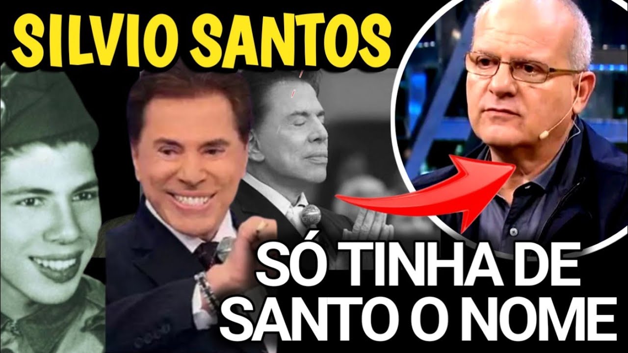 SILVIO SANTOS só tinha de SANTO o nome. - YouTube