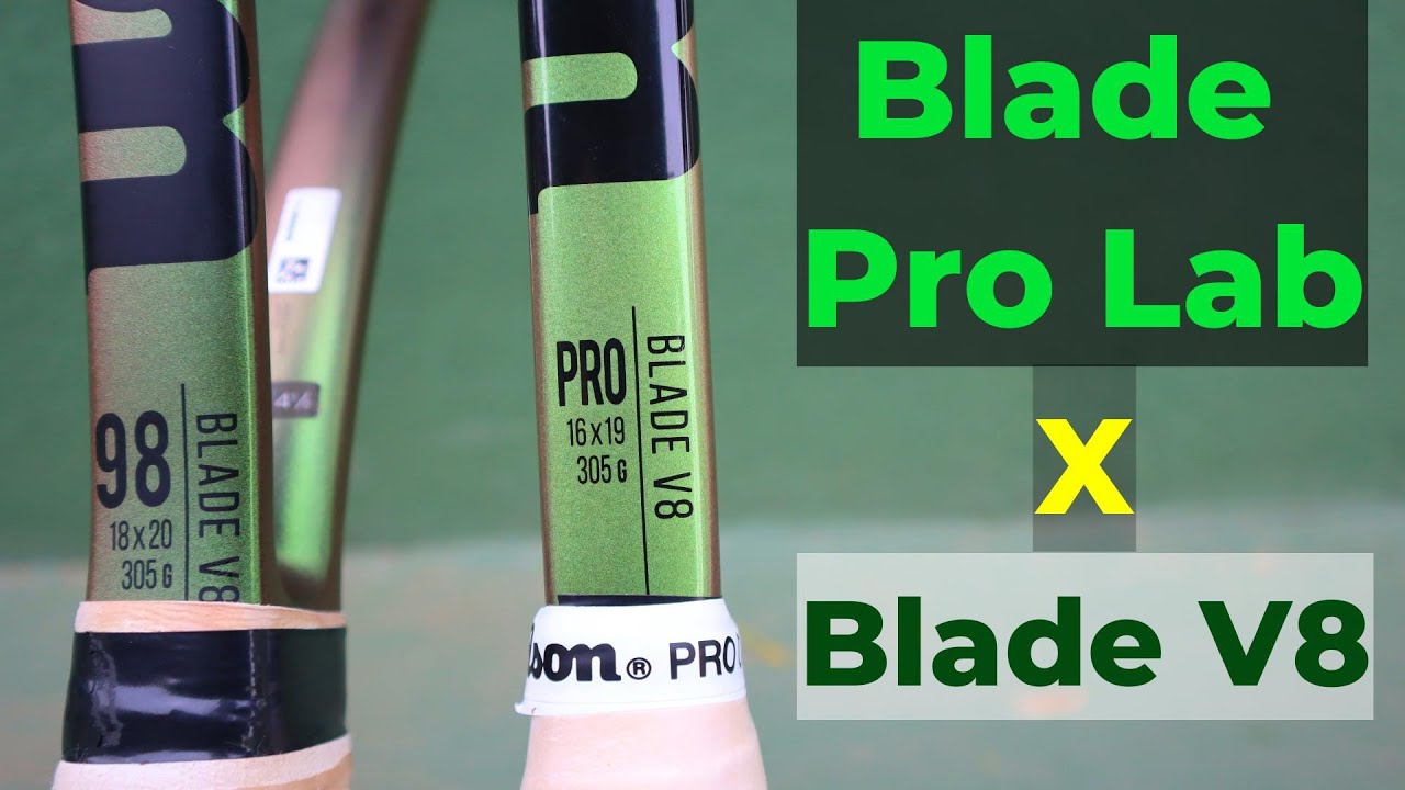 Review da Wilson Blade Pro Lab X Wilson Blade V8 | Qual a diferença ...