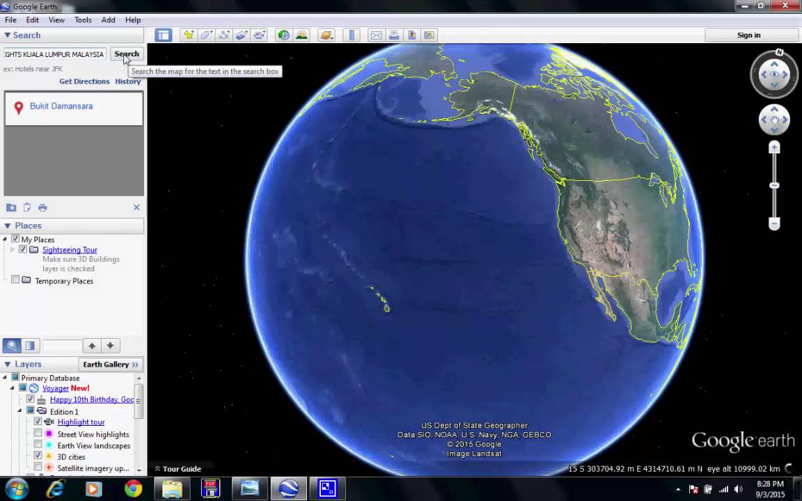 Tutorial 17 Layout of Horizontal Alignment on Google Earth - YouTube