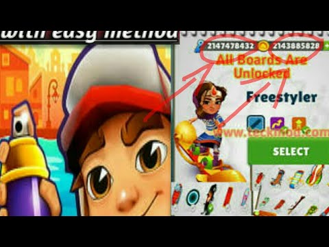 Subway surfers unlimited money and keys - YouTube