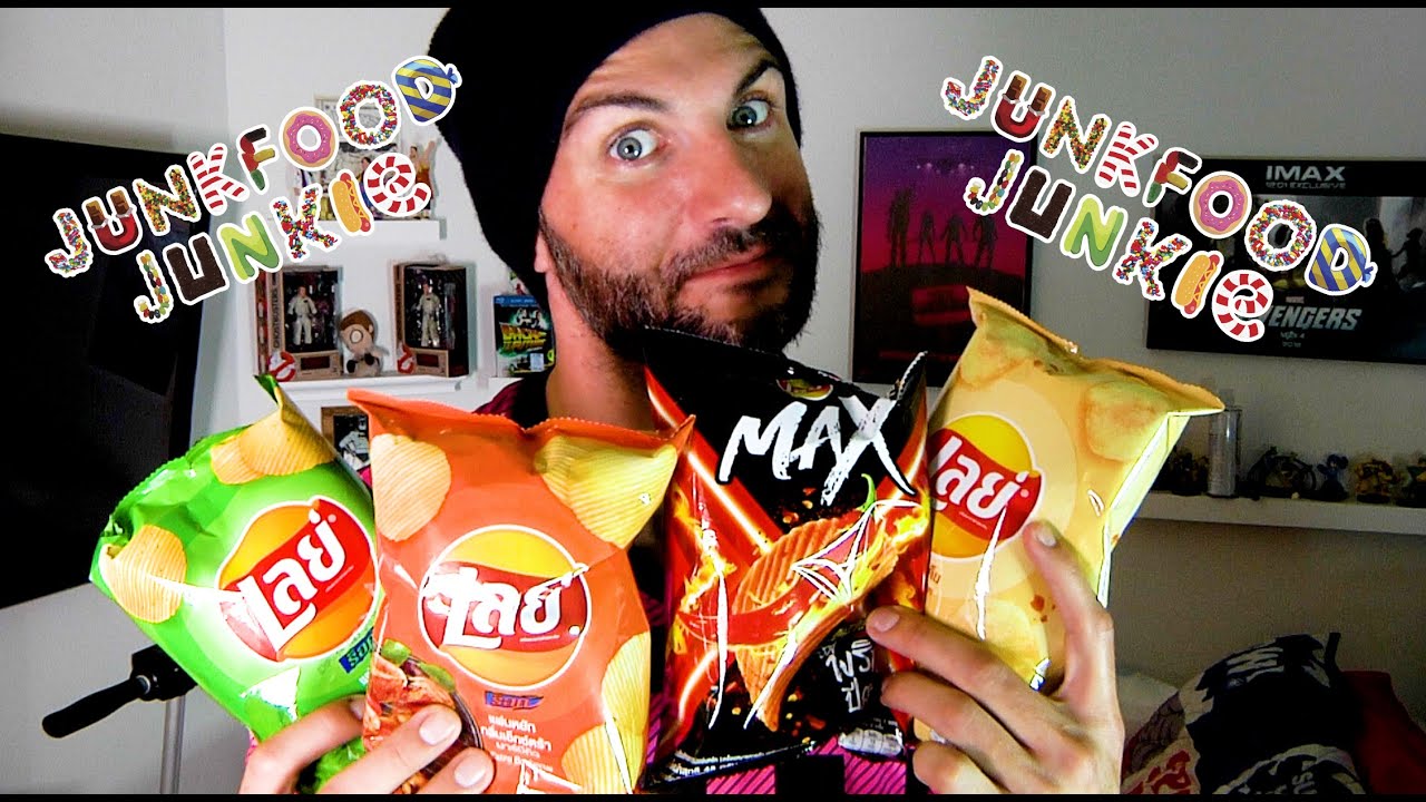 Weird Lays Chips | Junkfood Junkie | Unboxing Reaction - YouTube