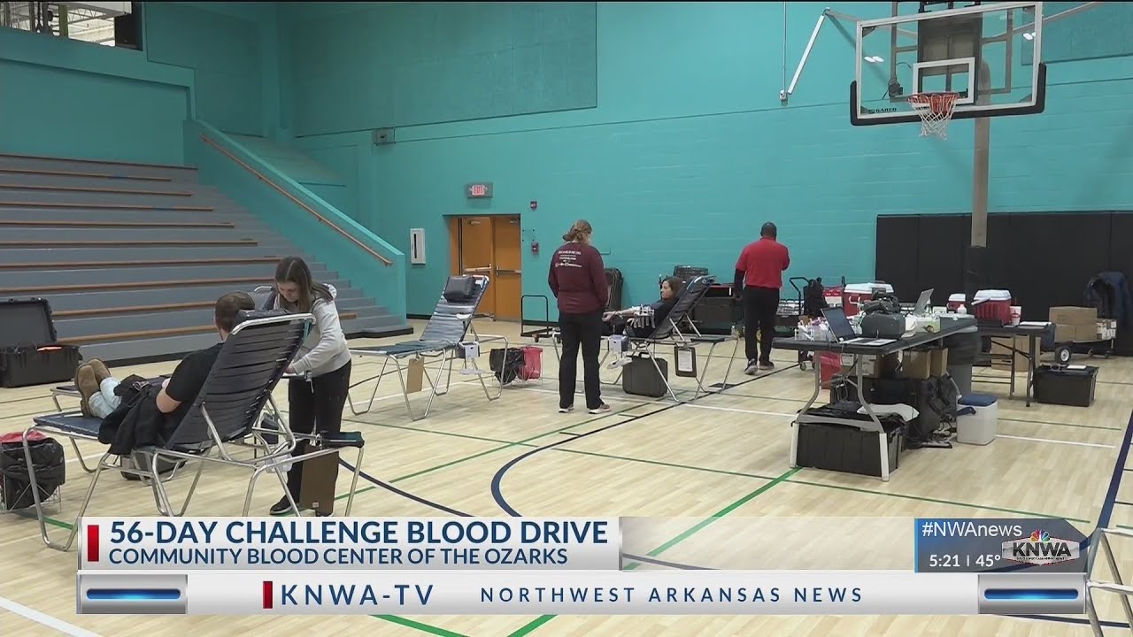 CBCO holding 56-day blood drive challenge - YouTube