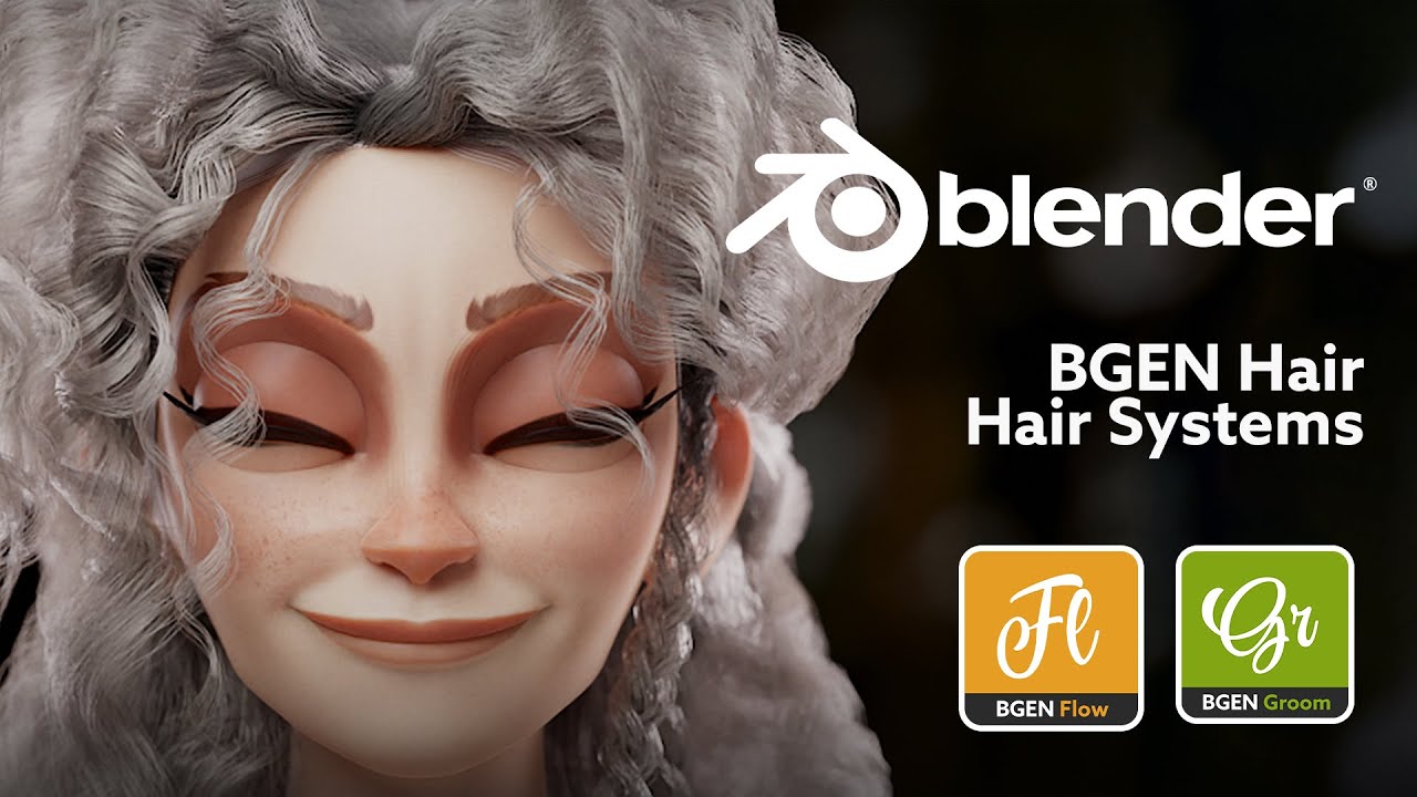 A new way to simulate hair in Blender [BGEN hair systems Update] - YouTube