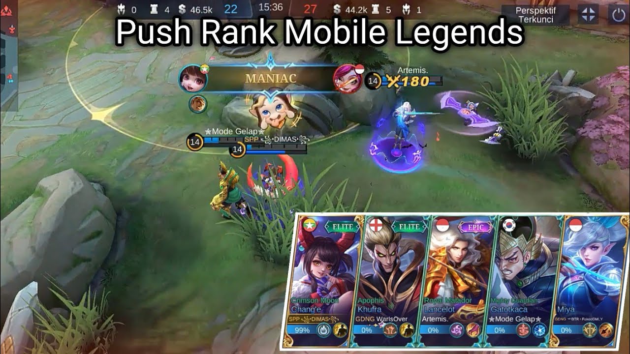 Push Rank Mobile Legends #gameplay #mlbb #game #games #fyp #gaming ...