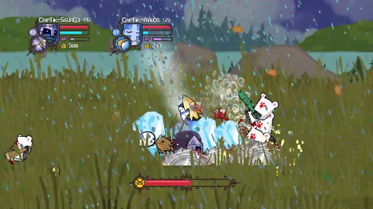 Blue Knight Castle Crashers P2 Youtube 7804