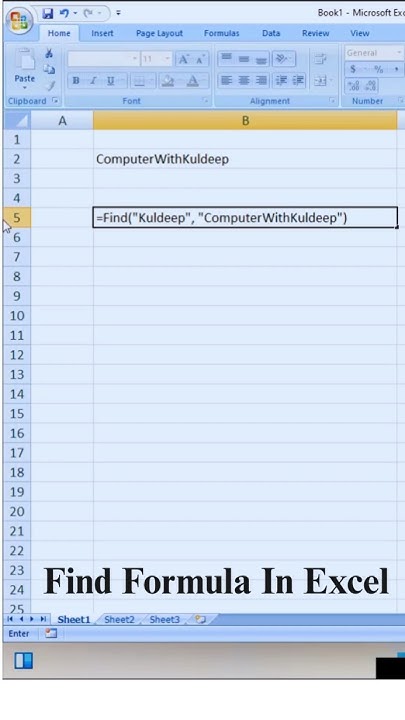 Find Formula In Microsoft Excel. #excel #microsoftexcel #exceltips #computereducation # ...
