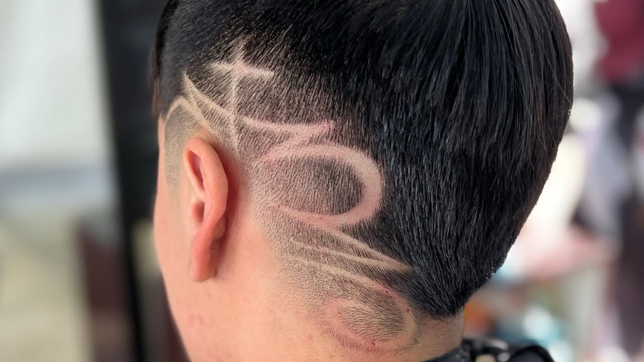 🔥 Así puedes haces líneas en el cabello 💇🏻‍♂️ #barberia #barbershop # ...