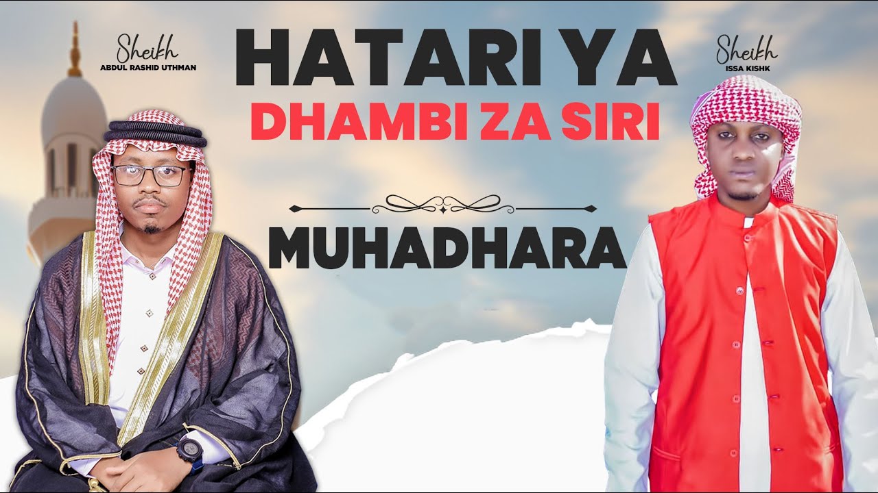 #LIVE: HATARI YA DHAMBI ZA SIRI - MUHADHARA KINA MAMA - YouTube