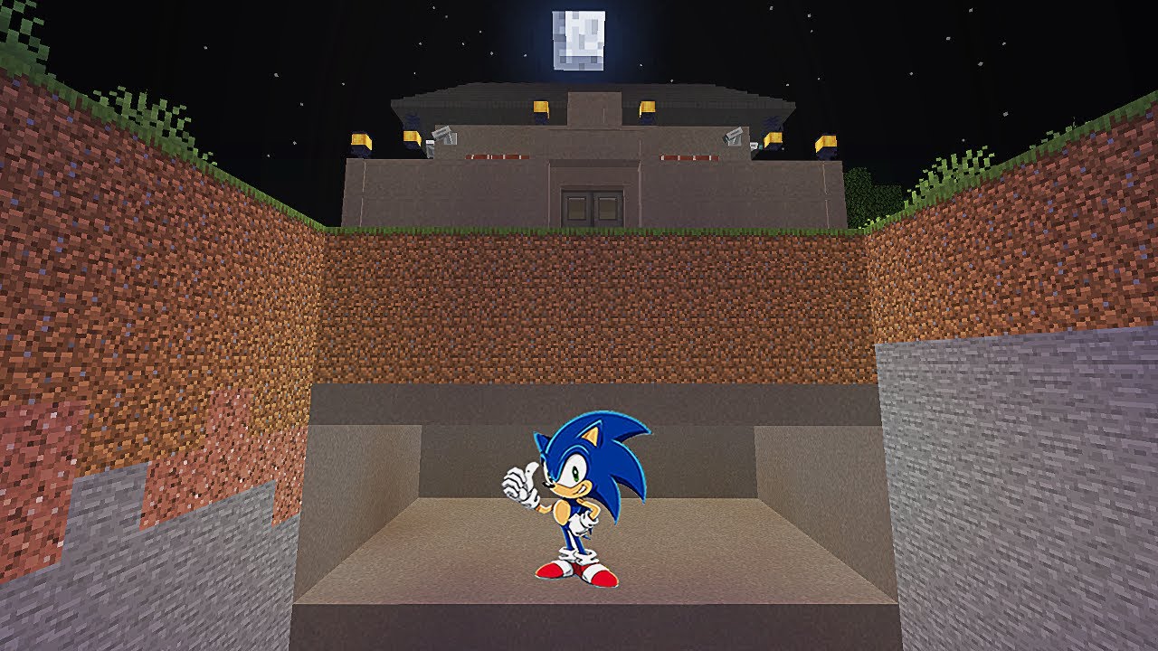 I FOUND Super Sonic in a Secret LABORATORY in Minecraft - YouTube