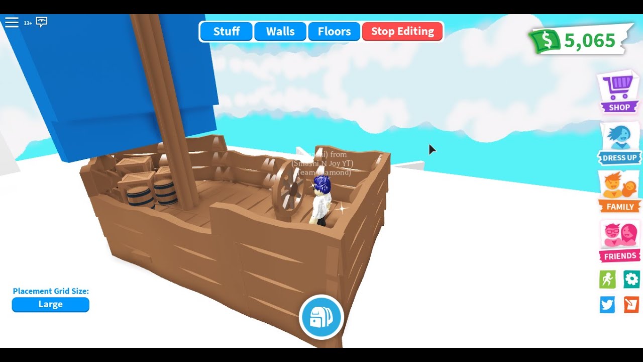 small BOAT // Roblox AdoptMe - YouTube