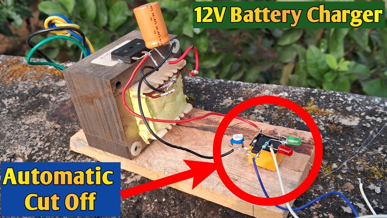 Automatic Cut Off 12Volt Battery Charger ️ Auto Cut off Battery Charger ...