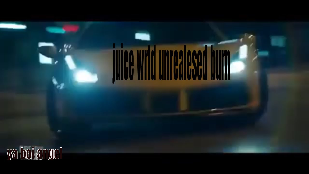 Juice Wrld Burn Unrealesed Ferrari Car Youtube