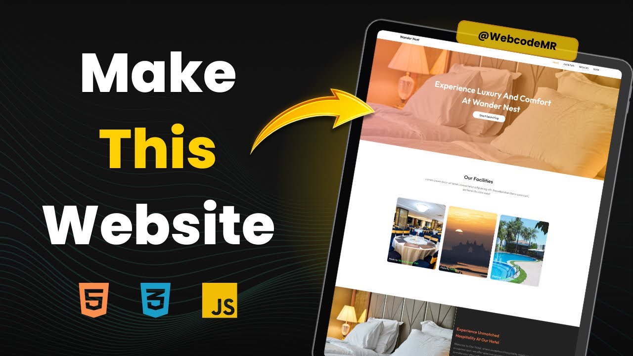 Designing Wander Nest: A Stunning Travel Website with HTML, CSS ...