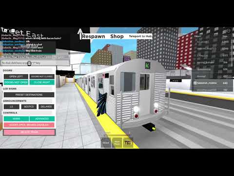 Roblox Subway Testing Remastered: Driving a R32 to Testing West - YouTube