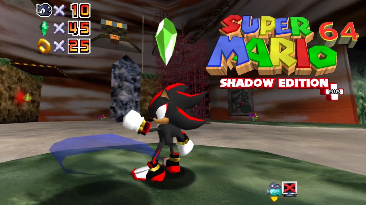Super Shadow Edition Plus 64 Mod HD Textures Full Screem 16:9 (Gameplay ...