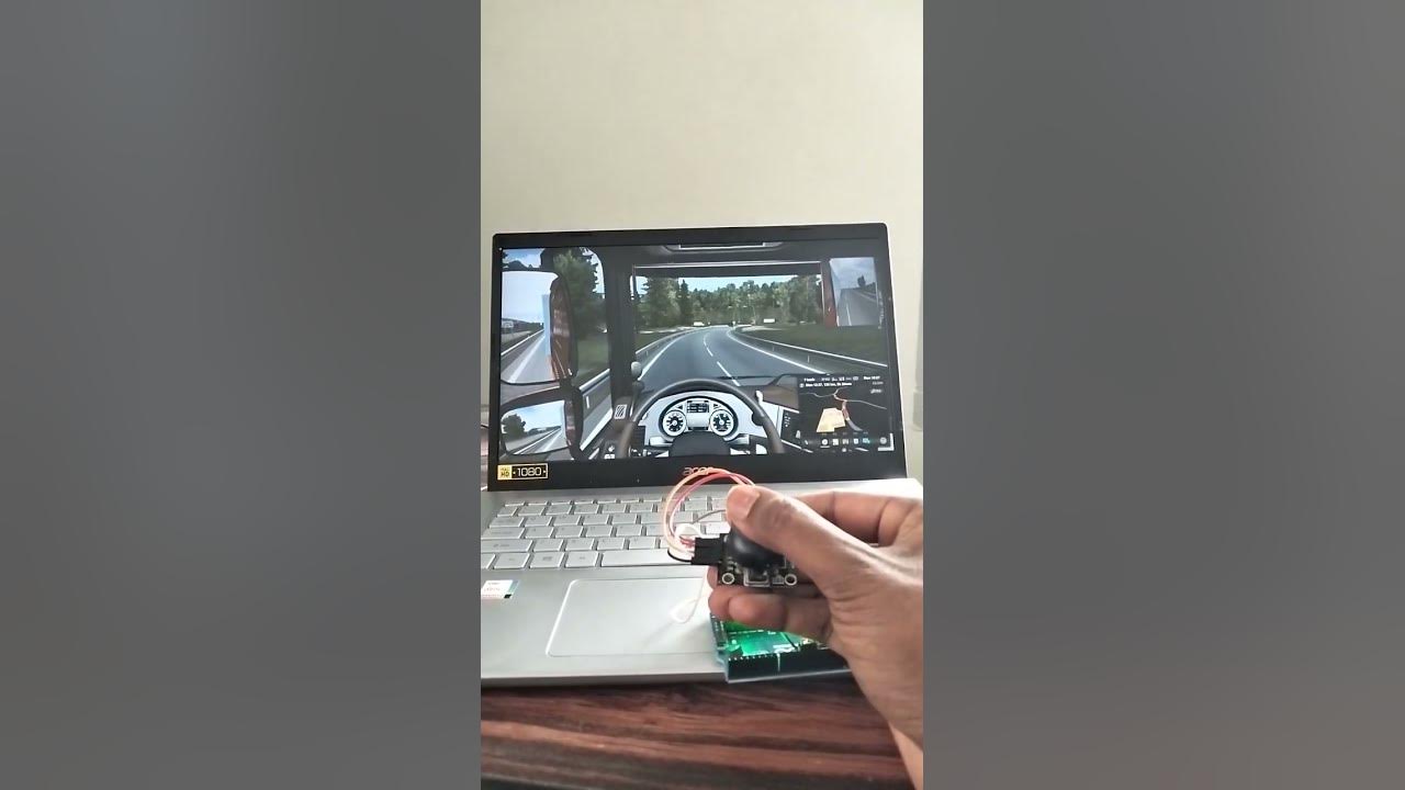 Arduino UNO Joystick Game Controller - YouTube