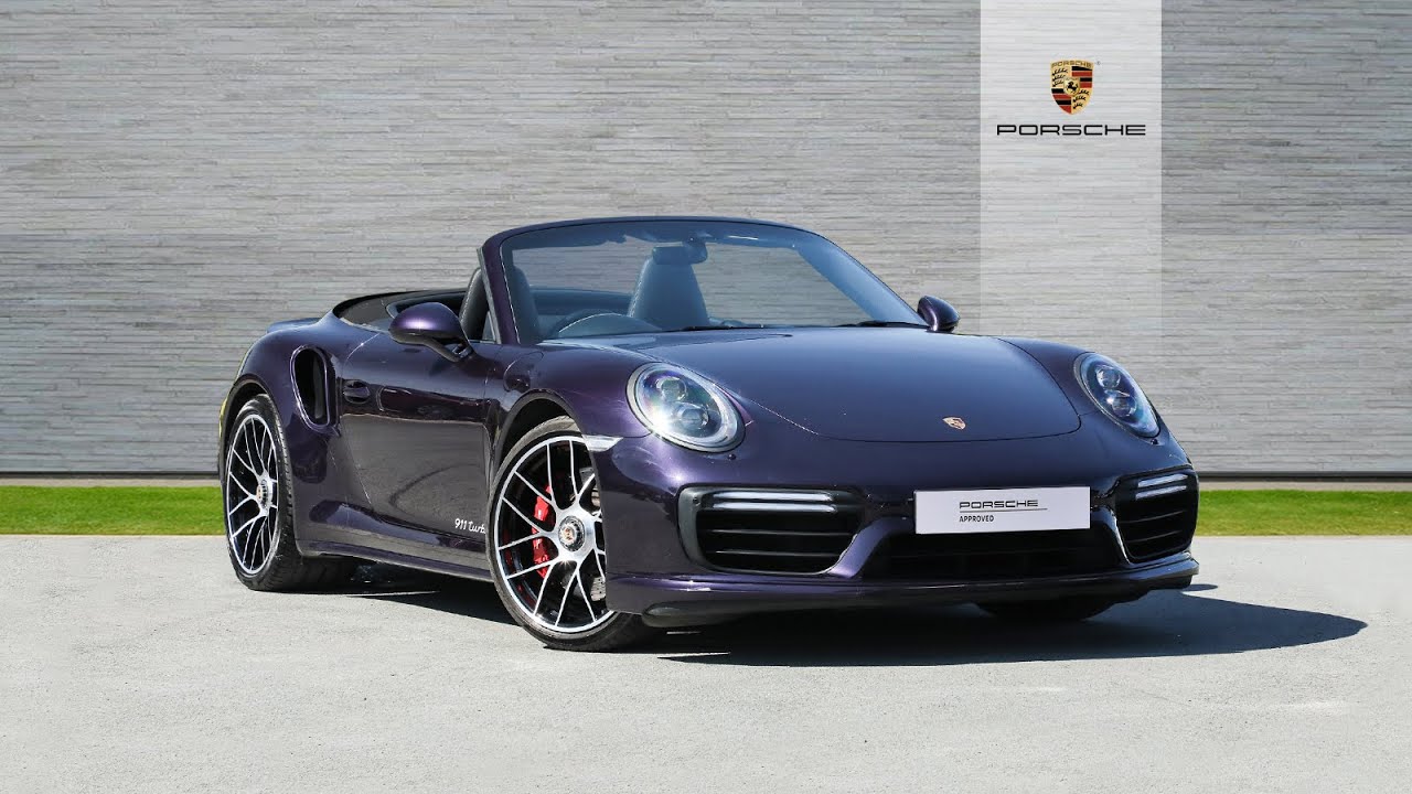 SOLD Porsche 911 Turbo Cabriolet- Purpurite Metallic - YouTube