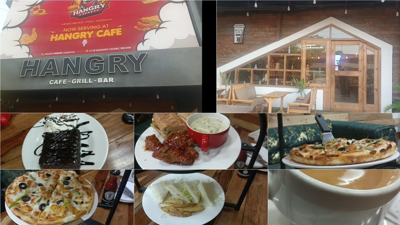 THE POWER OF POSITIVITY - HANGRY CAFE MULTAN Hi Tea Platter - YouTube