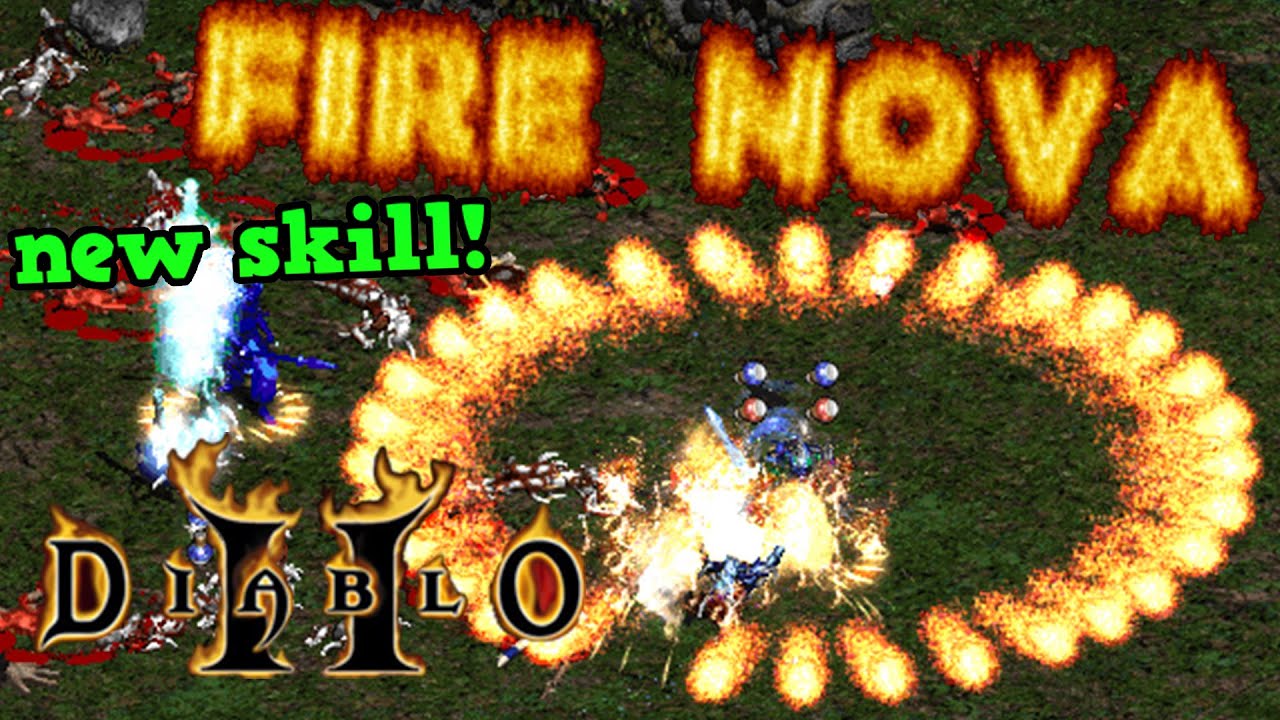 New FIRE NOVA SKILL in ProjectD2 - GODLY SORCERESS!! - YouTube