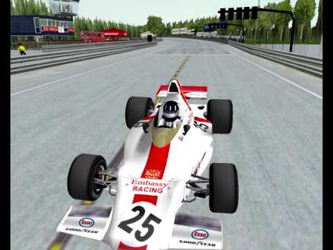 Montjuich Park F1C 1973 Espana de Spain GP track race CREW F1 Seven Eu ...