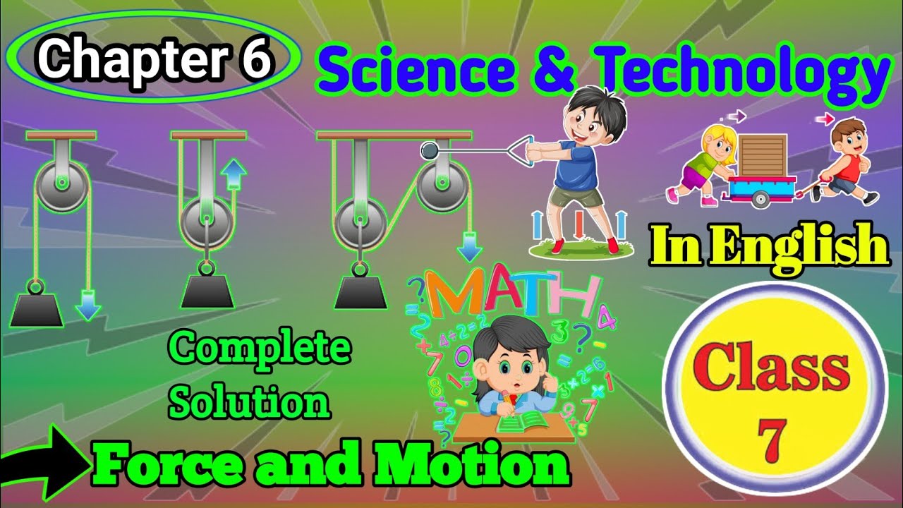 Class 7 Science and Technology Unit 6 Force and Motion - Complete ...