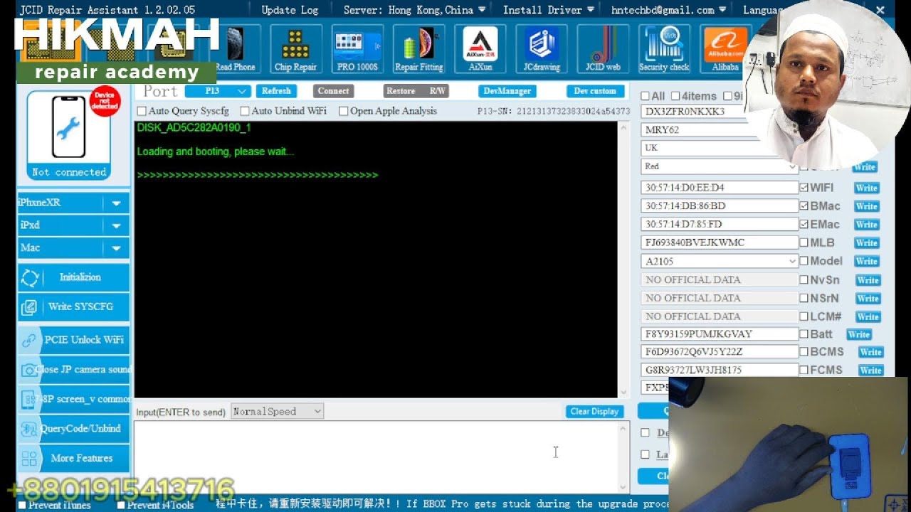 Iphone xr error 9 nand repair - YouTube