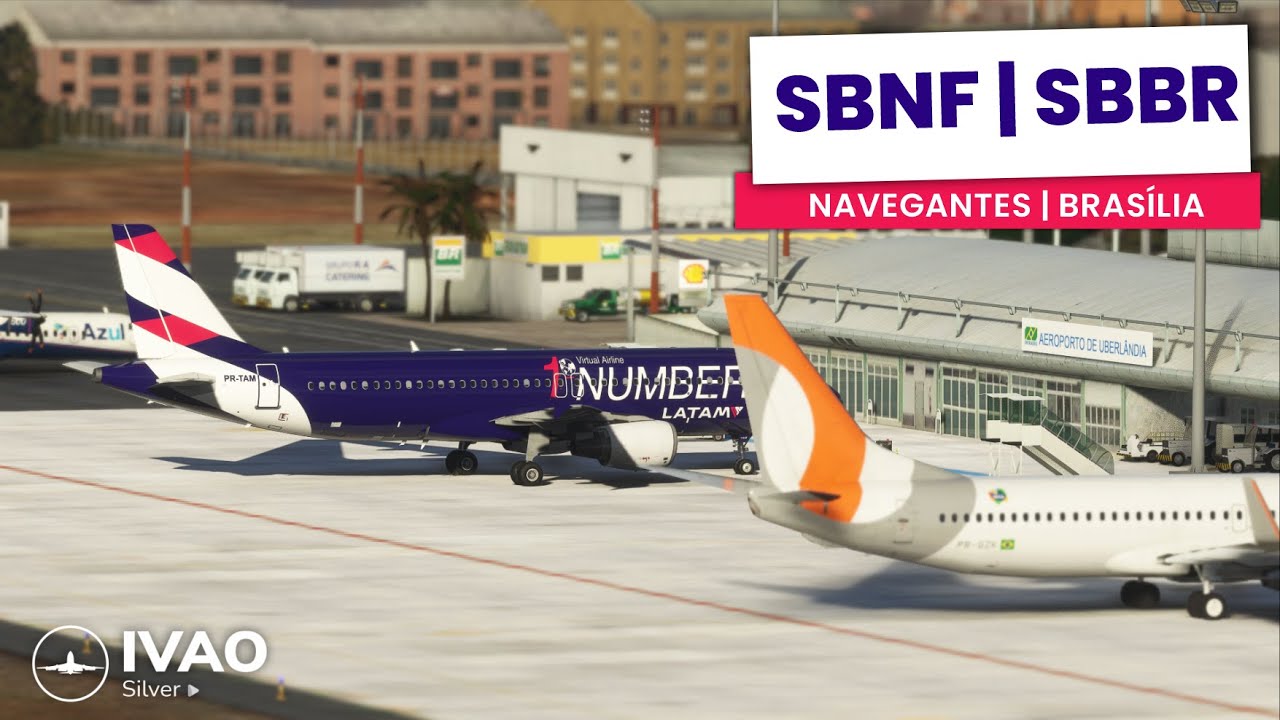 🔴[LIVE]🔴🛫SBUL/UDI | SBGR/GRU |🛬SBZM/IZA | ️AirBus A320 LATAM | #IVAO # ...