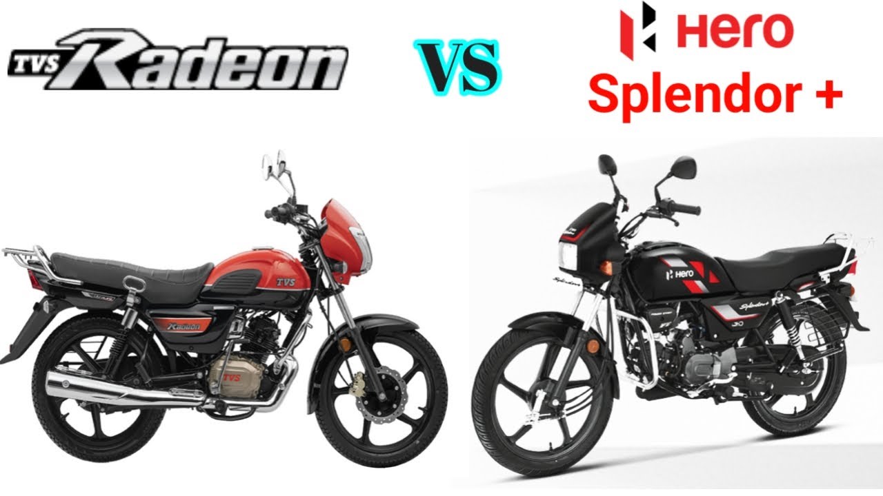 Hero Splendor plus X-tec vs TVS Radeon BS6 2023 || Which is best - YouTube
