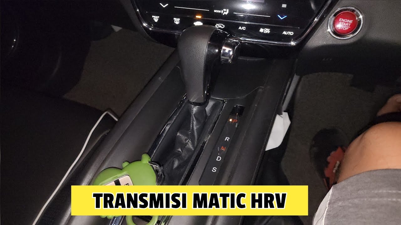 Tutorial Menggunakan Transmisi Matic Honda HRV - YouTube
