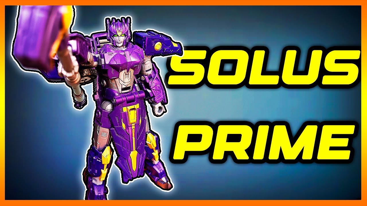 😍 Una diosa 😍 Solus Prime de Transformers AOTP - YouTube
