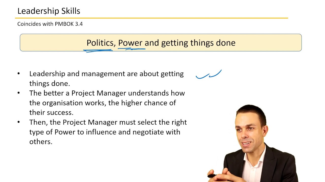 Politics, Power and Getting Things Done | The Role of a Project Manager ...