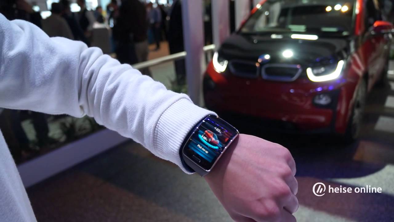 CES: Smartwatch befehligt selbstfahrendes Auto - YouTube