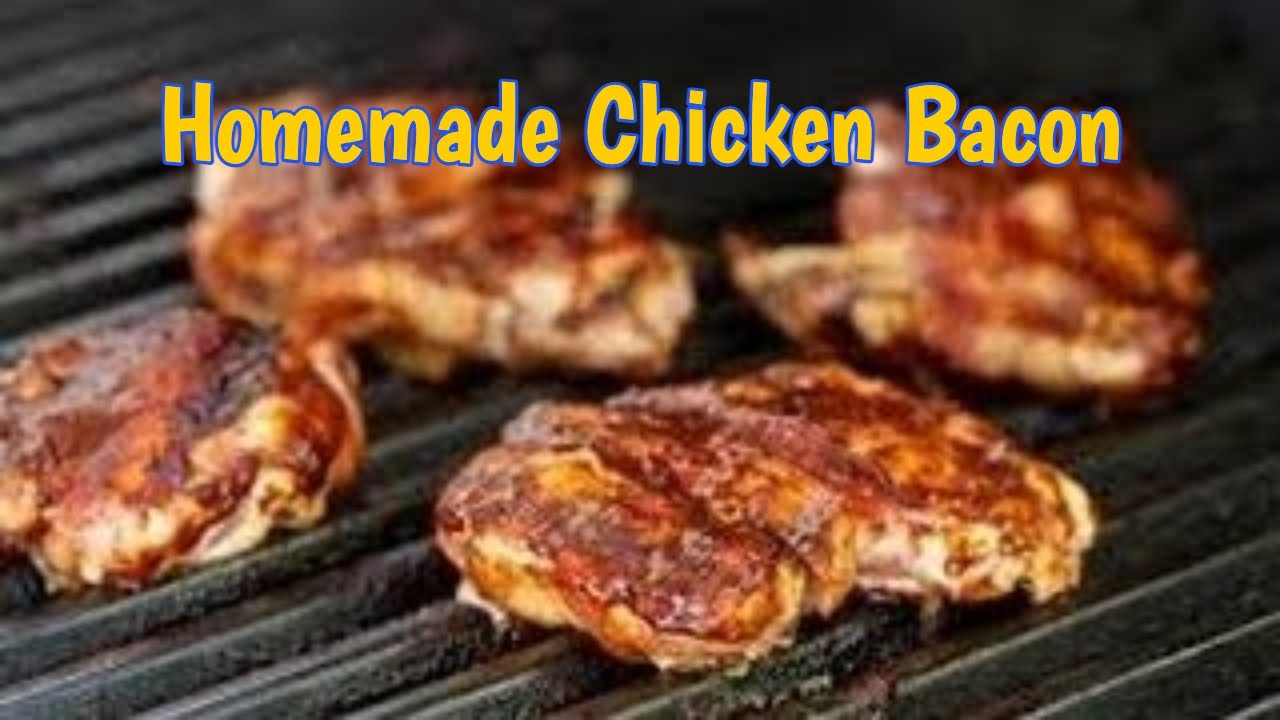 How to Make Homemade Chicken Bacon - YouTube