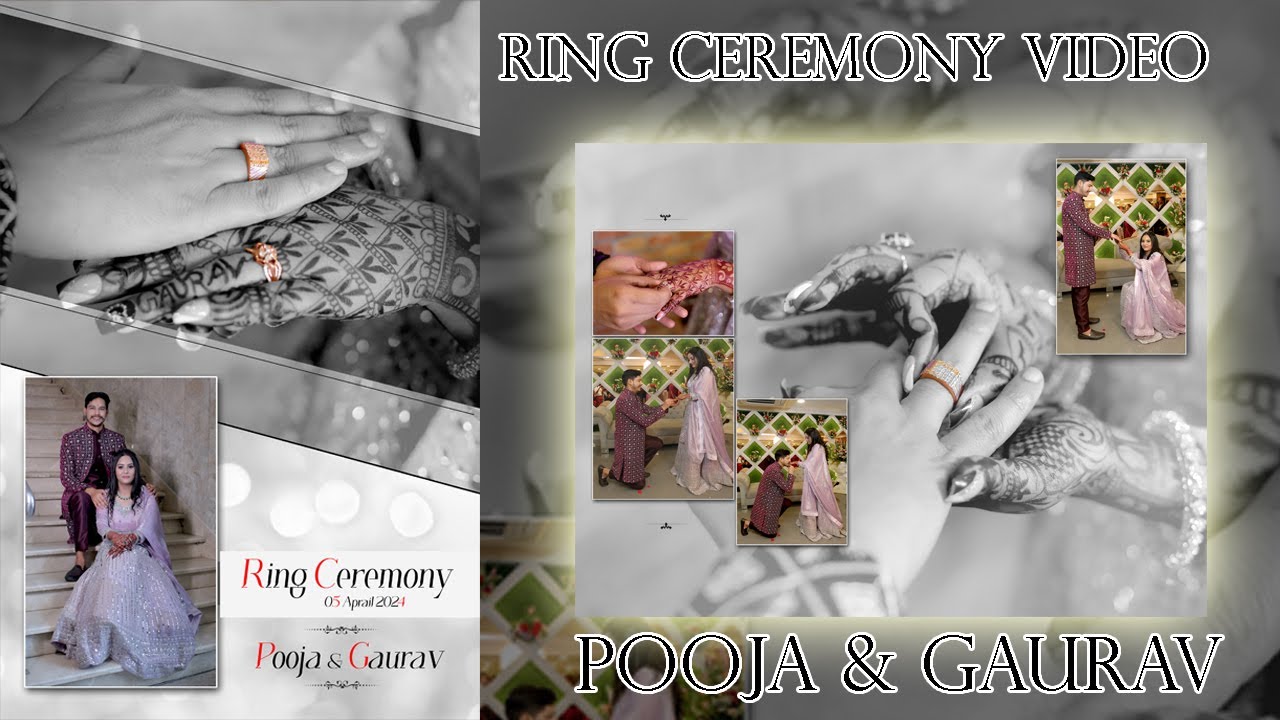 RING CEREMONY II POOJA & GAURAV II FULL VIDEO II KUMAUNI ROKA CEREMONY ...