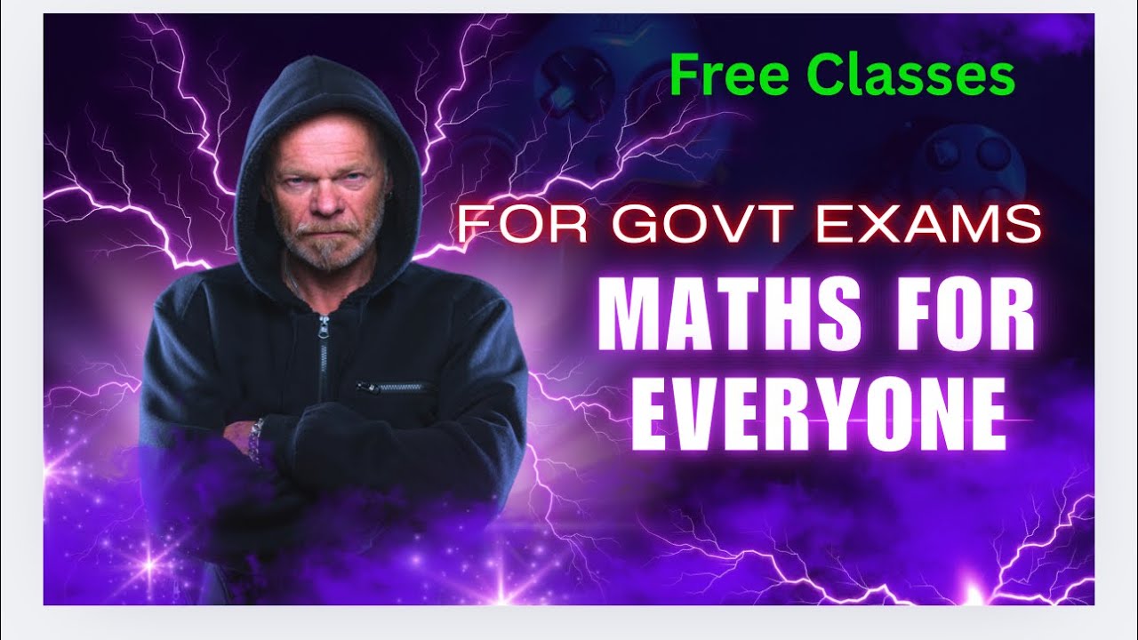 Maths for Everyone for Govt Exams 2 - YouTube