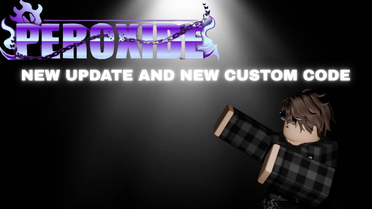 NEW APRIL FOOLS UPDATE AND CUSTOM CODE | Peroxide [ROBLOX] - YouTube