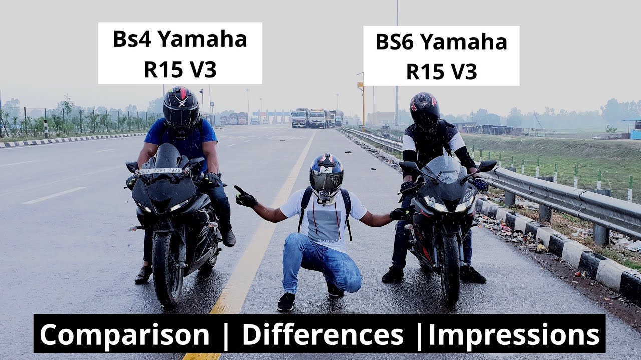 Yamaha R15 V3 Bs4 Vs BS6 Comparison Ride Impressions Differences yamaha-r15-v3-bs4-vs-bs6-comparison-ride-impressions-differences