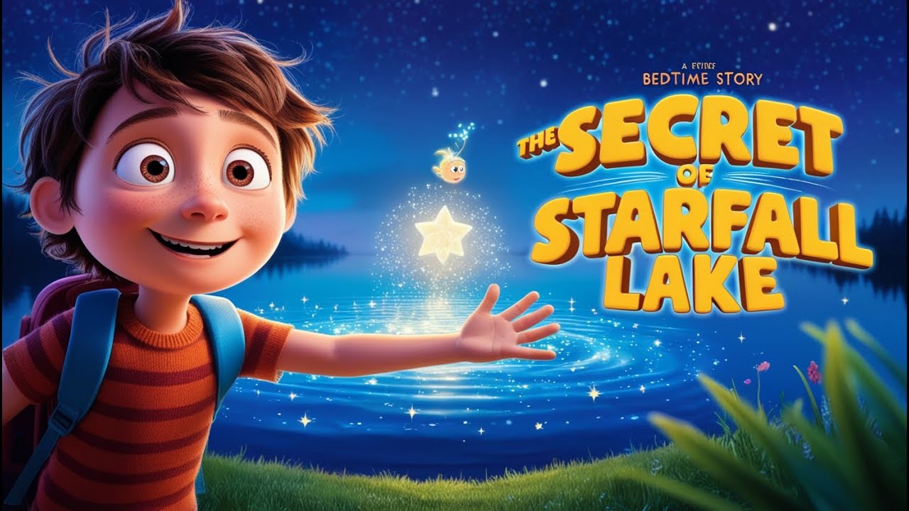 "🌟 The Secret of Starfall Lake | A Magical Bedtime Story for Kids 🌌 ...