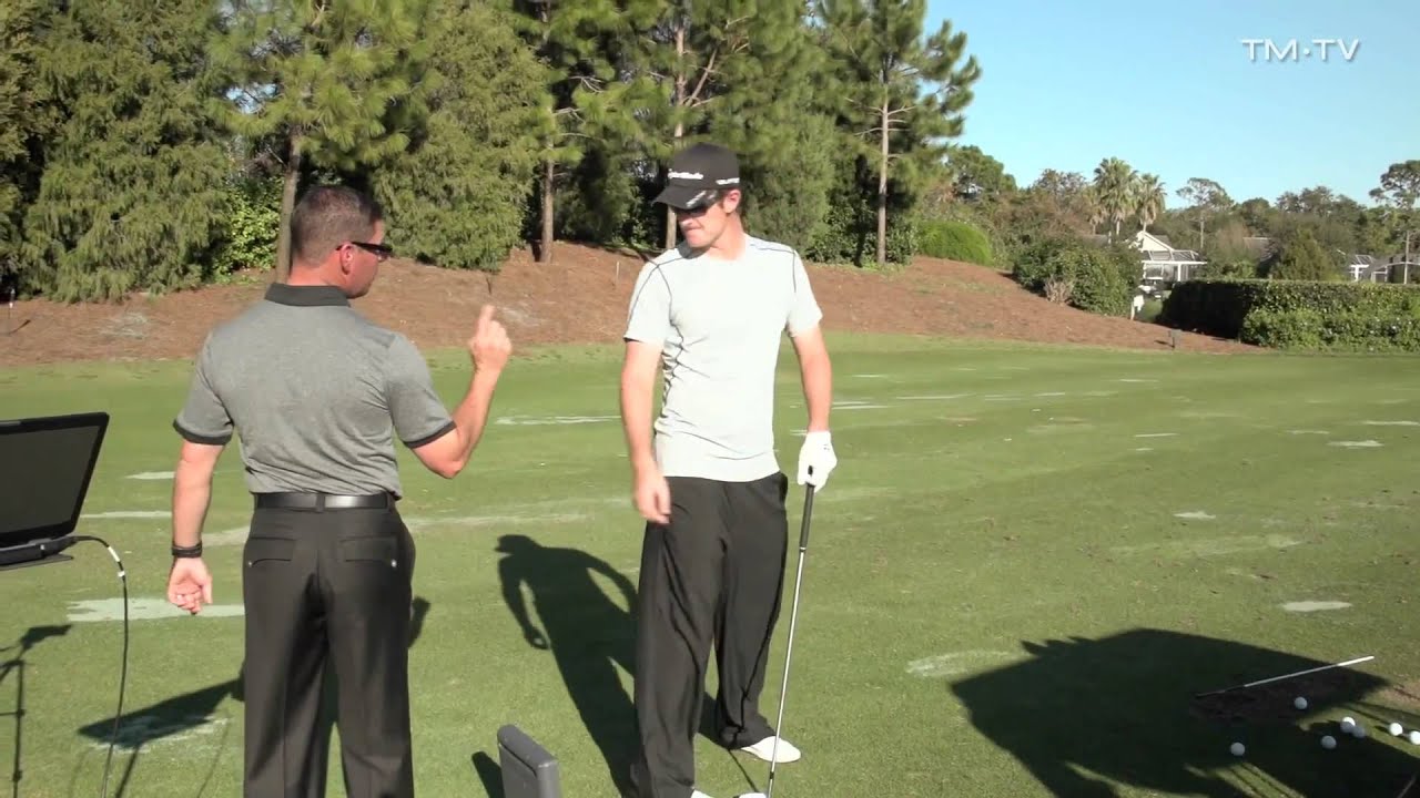 TrackMan session with Sean Foley and Justin Rose - YouTube