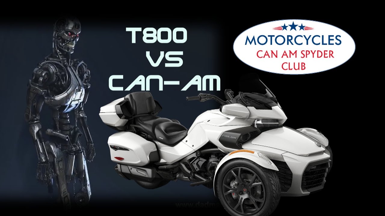 Terminator VS can am (Motorcycles can-am Spyder Club) - YouTube