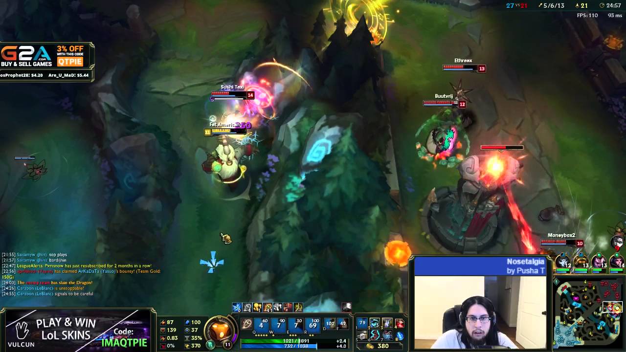 QtPie meets AD/Tank LeBlanc - YouTube
