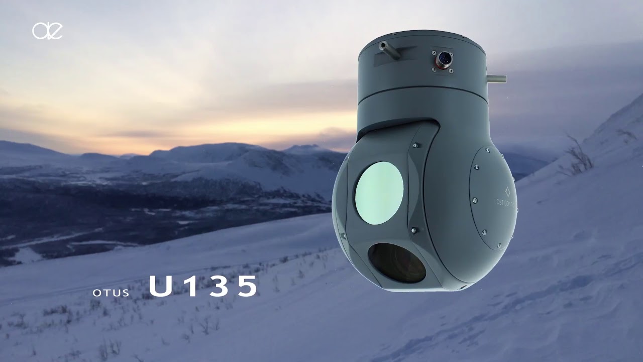 Otus U135- U175 Surveyor Gyro stabilized micro gimbal - YouTube