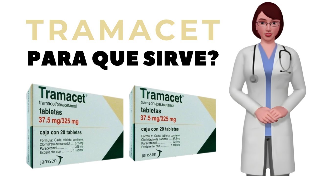 TRAMACET para qué sirve, cuándo y cómo tomar tramacet - YouTube