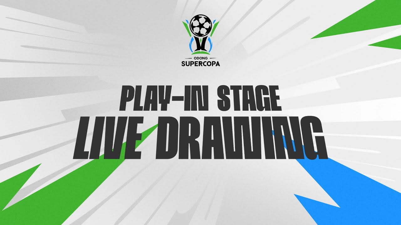 Play-in Odong SuperCopa 2025 Live Drawing - YouTube