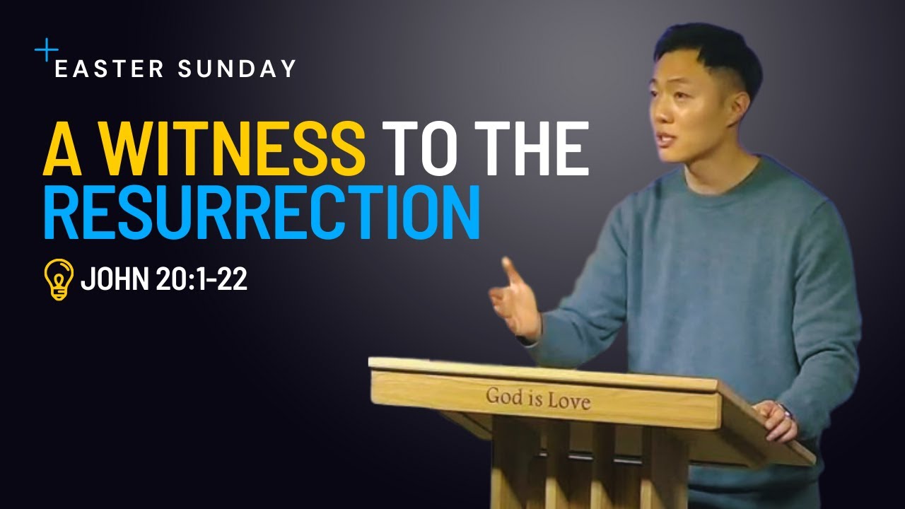 예수님이 부활하시고 하신 첫 설교! The first sermon Jesus preached after the ...