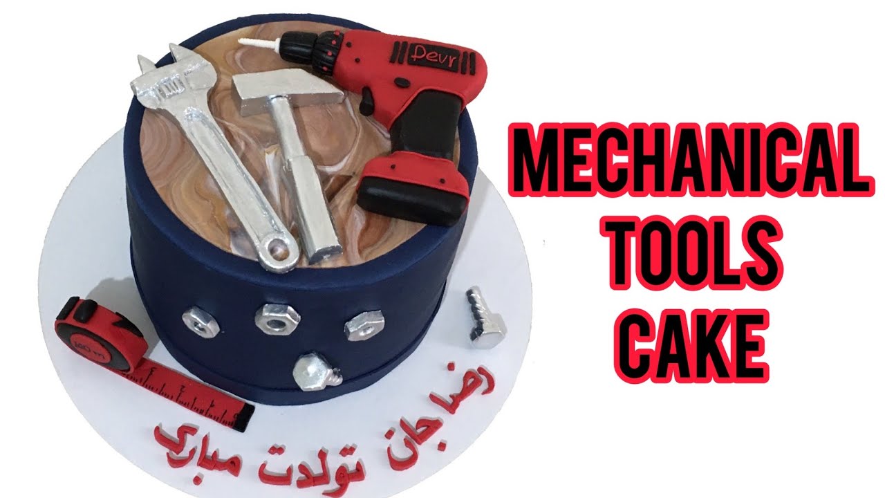 HOW TO CAKE A TOOLBOX FOR FATHER'S DAY | Mechanical Tools Cake Ideas ...