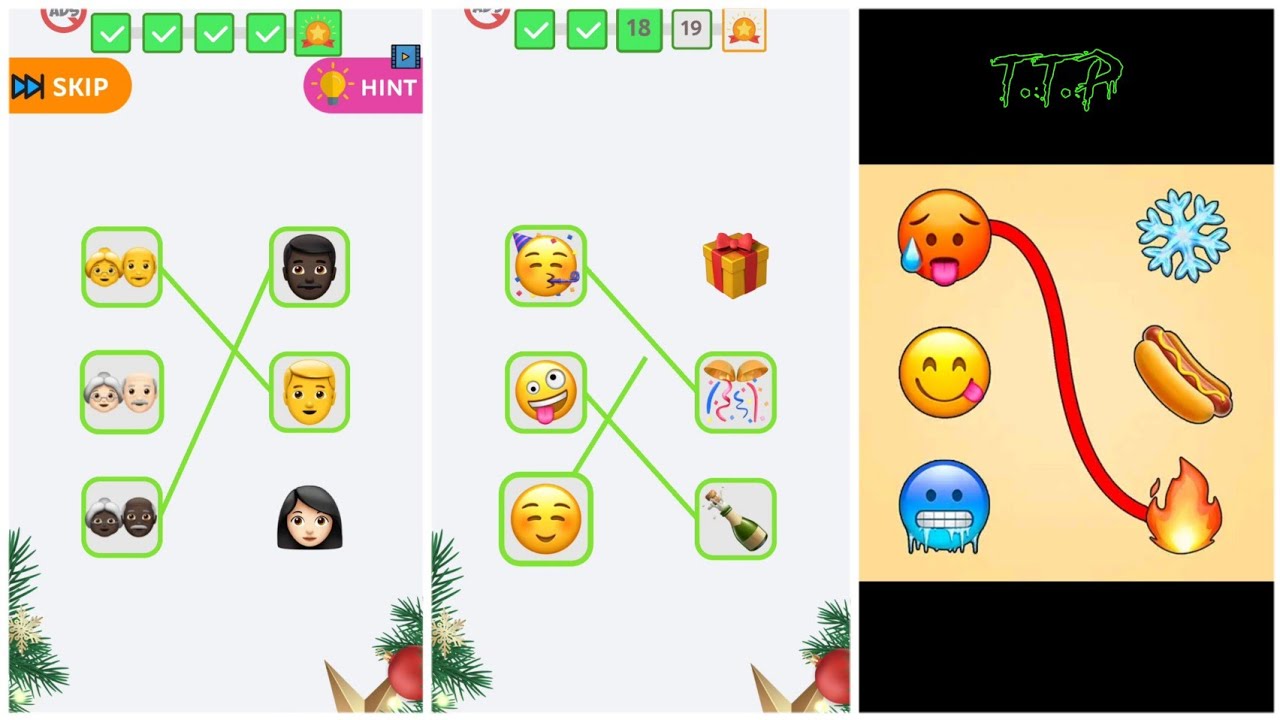 Emoji Puzzle Level 11 - 20 Gameplay Walkthrough Android Games All ...