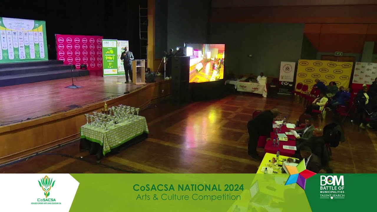 CoSACSA National 2024 Arts and Culture Competition - YouTube